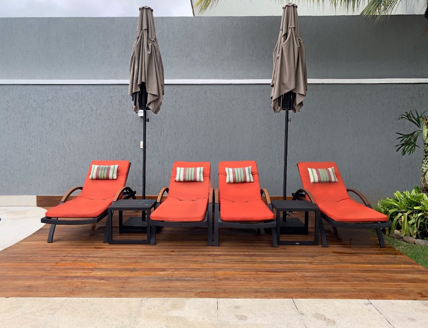 Revest - Espaços e soluções | Futon área externa